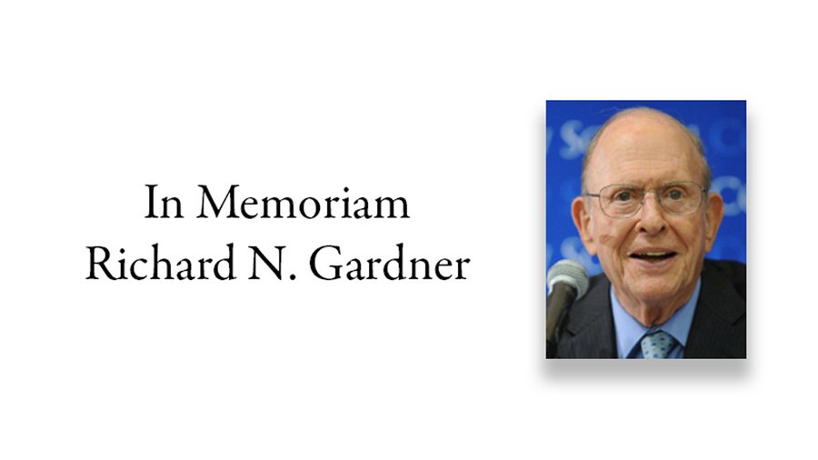 Salzburg Global: Celebrating the Life of Richard N. Gardner